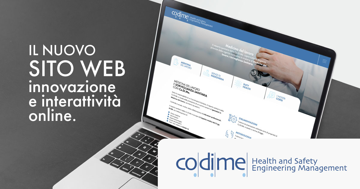 Il nuovo sito di Co.Di.Me: innovazione e interattività online | Co.Di.Me.